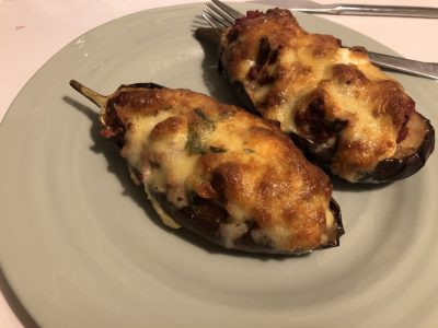 Papoutsakia | Stuffed Eggplants Recipe | The Greek Food